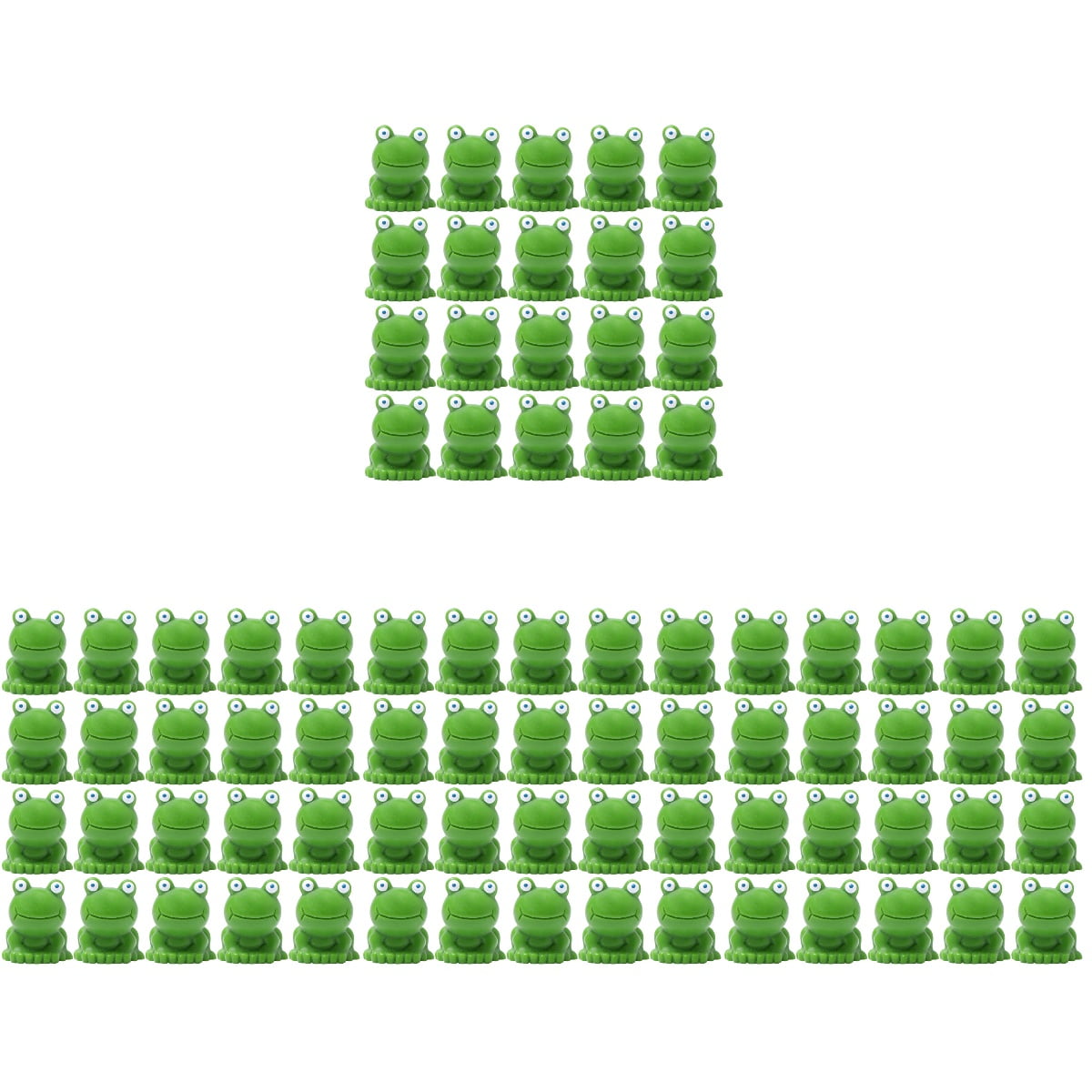 120 Pcs Micro Landscape Ornament Frogs Figurines Terrarium Cake Topper ...