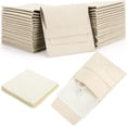 120 Pcs Microfiber Jewelry Pouch 8x8cm Packaging Bag Luxury Gift Fixed ...