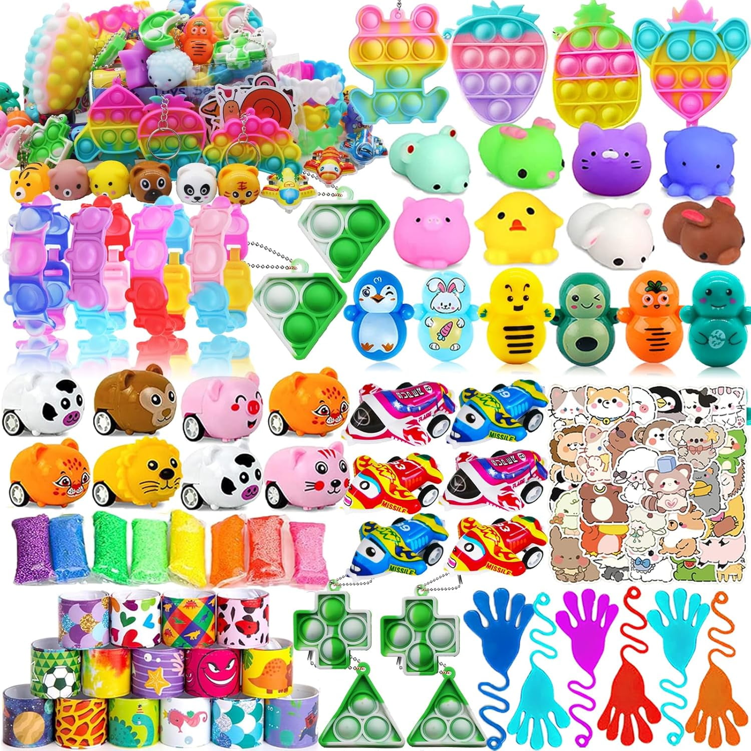120 Pcs Party Favors Toy Assortment for Kids Birthday Party, Pinata ...