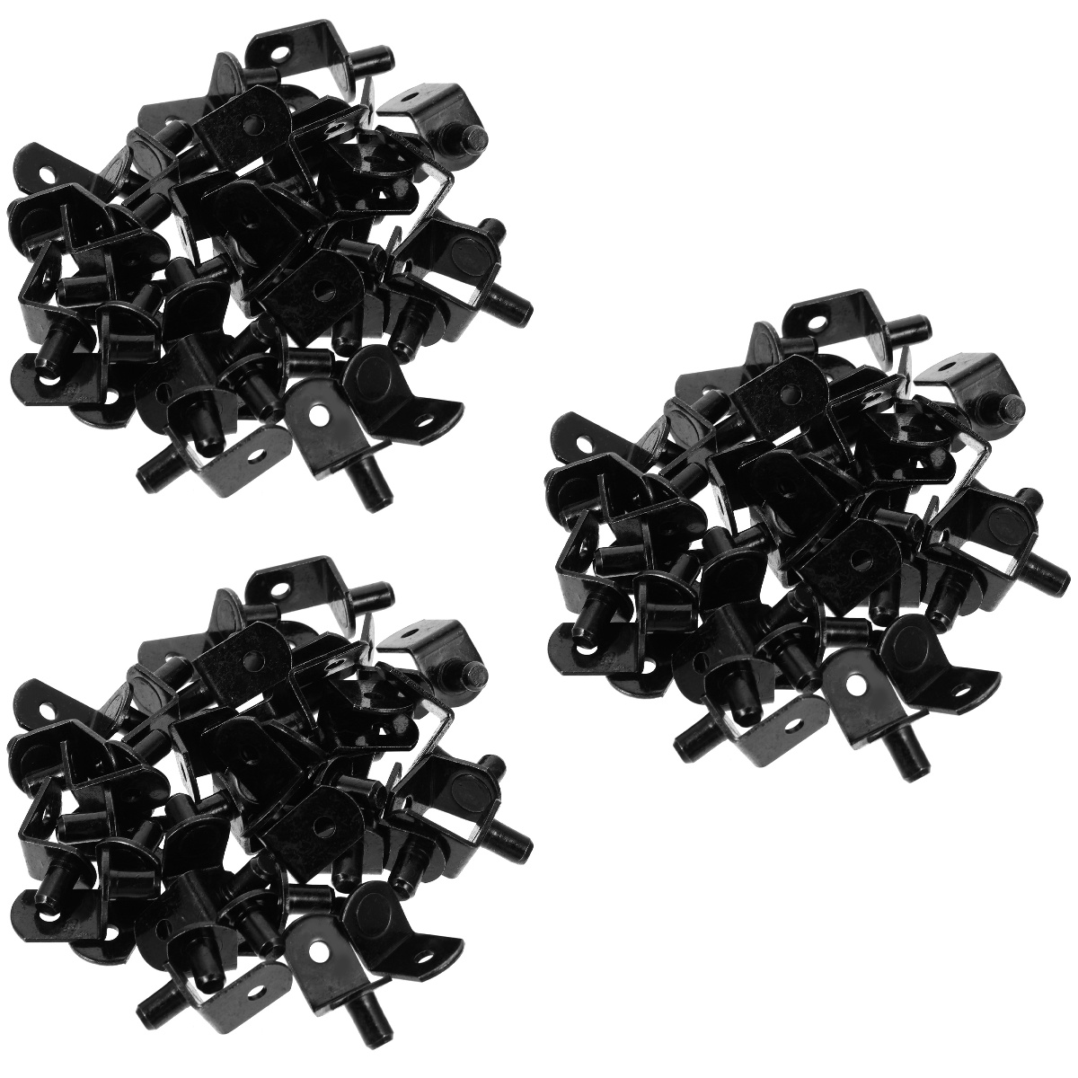 120 Pcs Shelves Shelf Pegs Cabinet Shelf Pin Shelf Support Metal ...