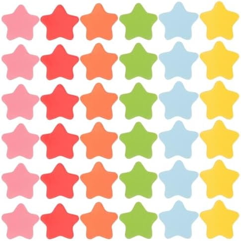 120 Pcs Stars Magnetic Blackboard Refrigerator Magnet Childrens Race ...