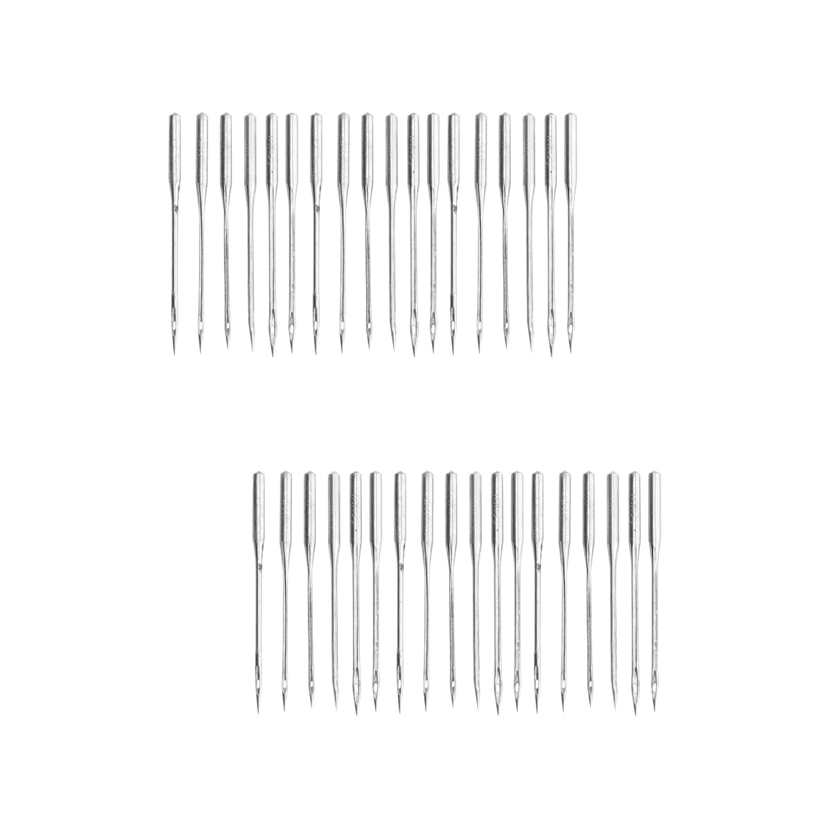 120 Pcs in 1 Set Sewing Machine Needles Universal Regular Point Sewing ...