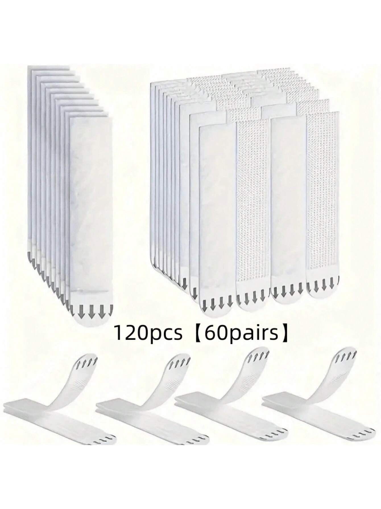 120-Piece Heavy Duty Picture Hanging Strips - Damage-Free Hanging, No ...
