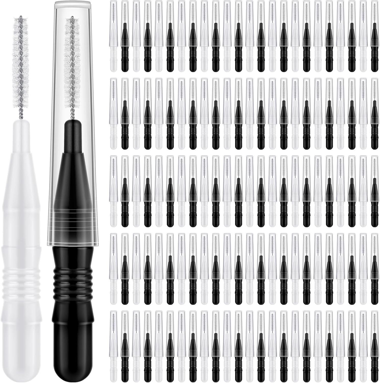 120 Pieces Interdental Brushes, Braces Brush Cleaner Orthodontic ...