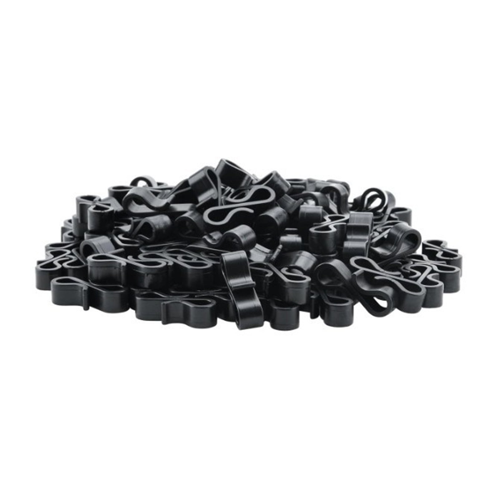 120 Pieces Weatherproof Sturdy Plastic Materials Hook for Light and ...