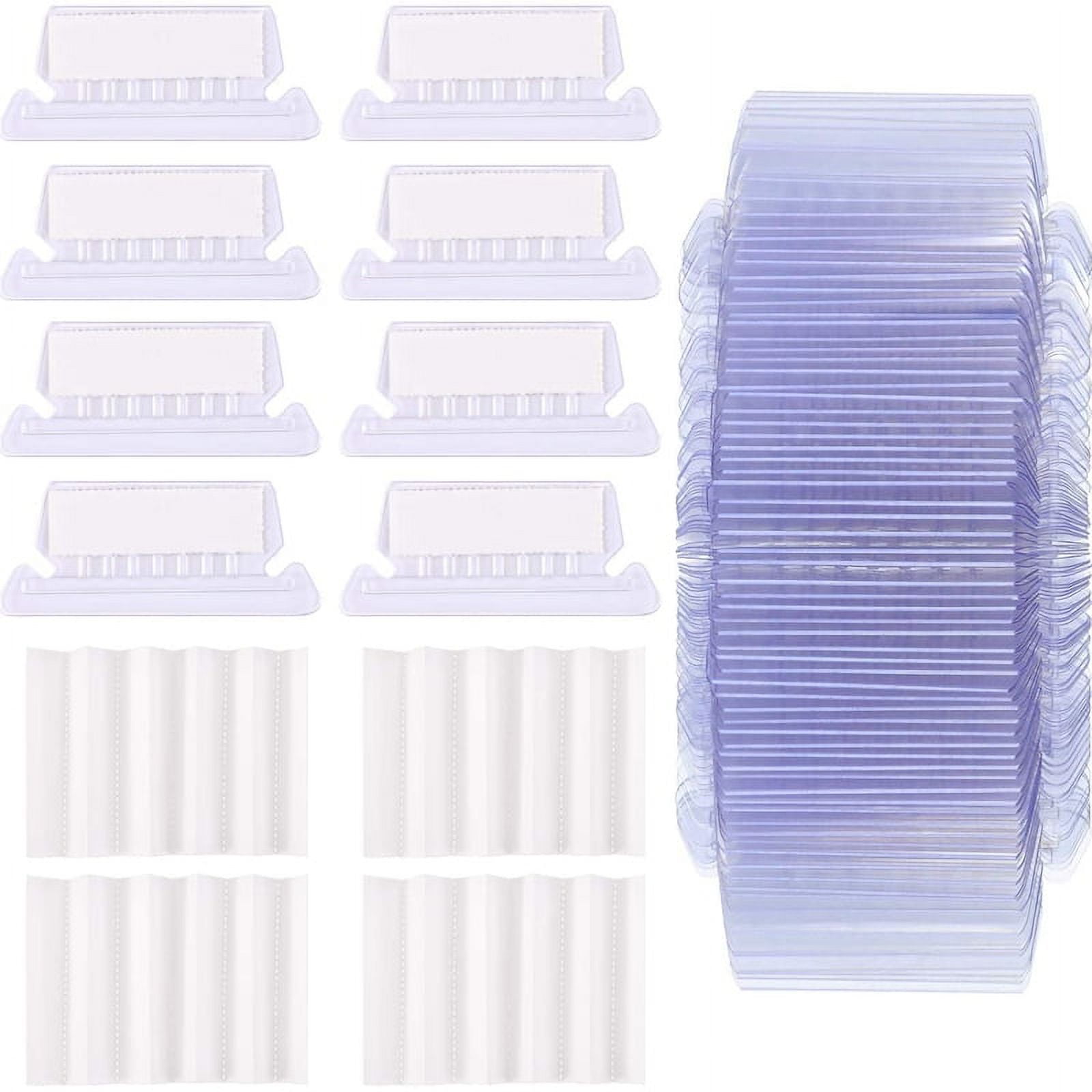 Unbranded 120 Sets 2 Inch PVC Hanging Folder Tabs and Inserts for ...