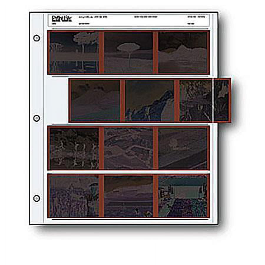 Print File 120 Size Negative Pages Holds Four Strips of Three 6x7 ...