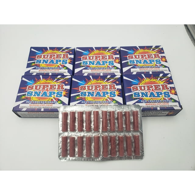 120 Super Snaps Toys, Super Loud Sound for Outdoor Parties - Walmart.com