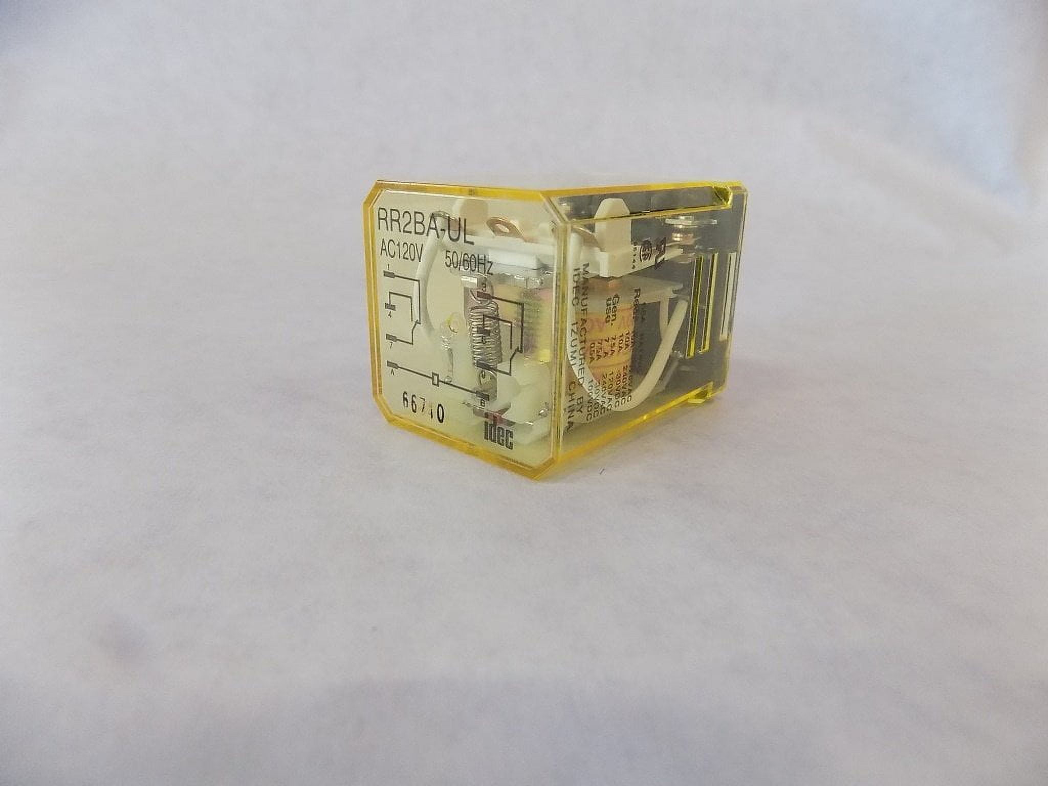 120 VAC Coil, 2 Poles DPDT, 50/60 HZ, Blade Terminal, Power Relay, RR ...