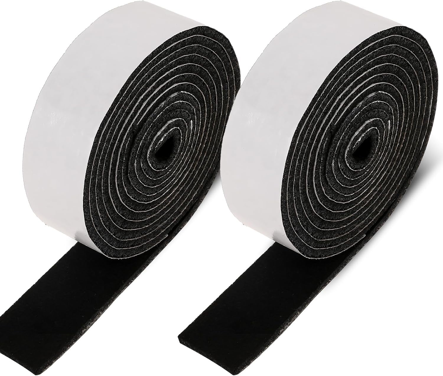 120 X 1 Inch Felt Strips with Adhesive Backing, 2 Rolls Non Slip Felt ...