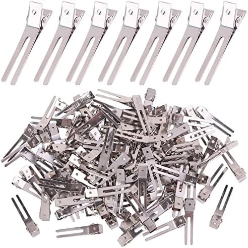 120 count Double Prong Curl Clips, Hairpins for Hair Styling and Bows ...