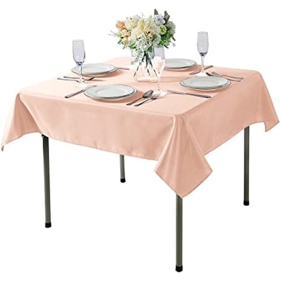 120 inch Round Tablecloth Washable Polyester Table Cloth Decorative ...