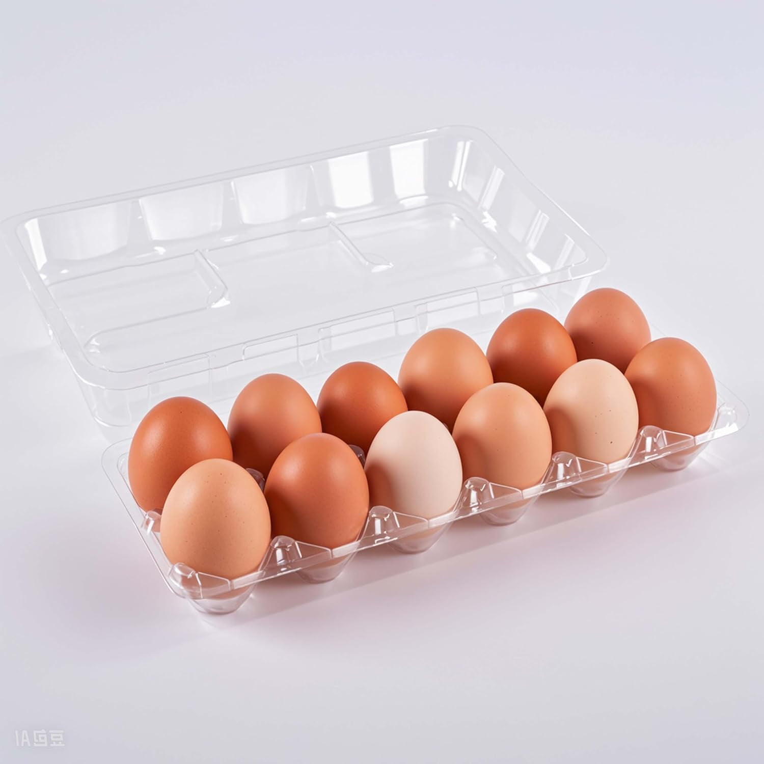 120 pcPlastic Bulk EggCarton,clear egg carton cheap bulk, Suitable For ...