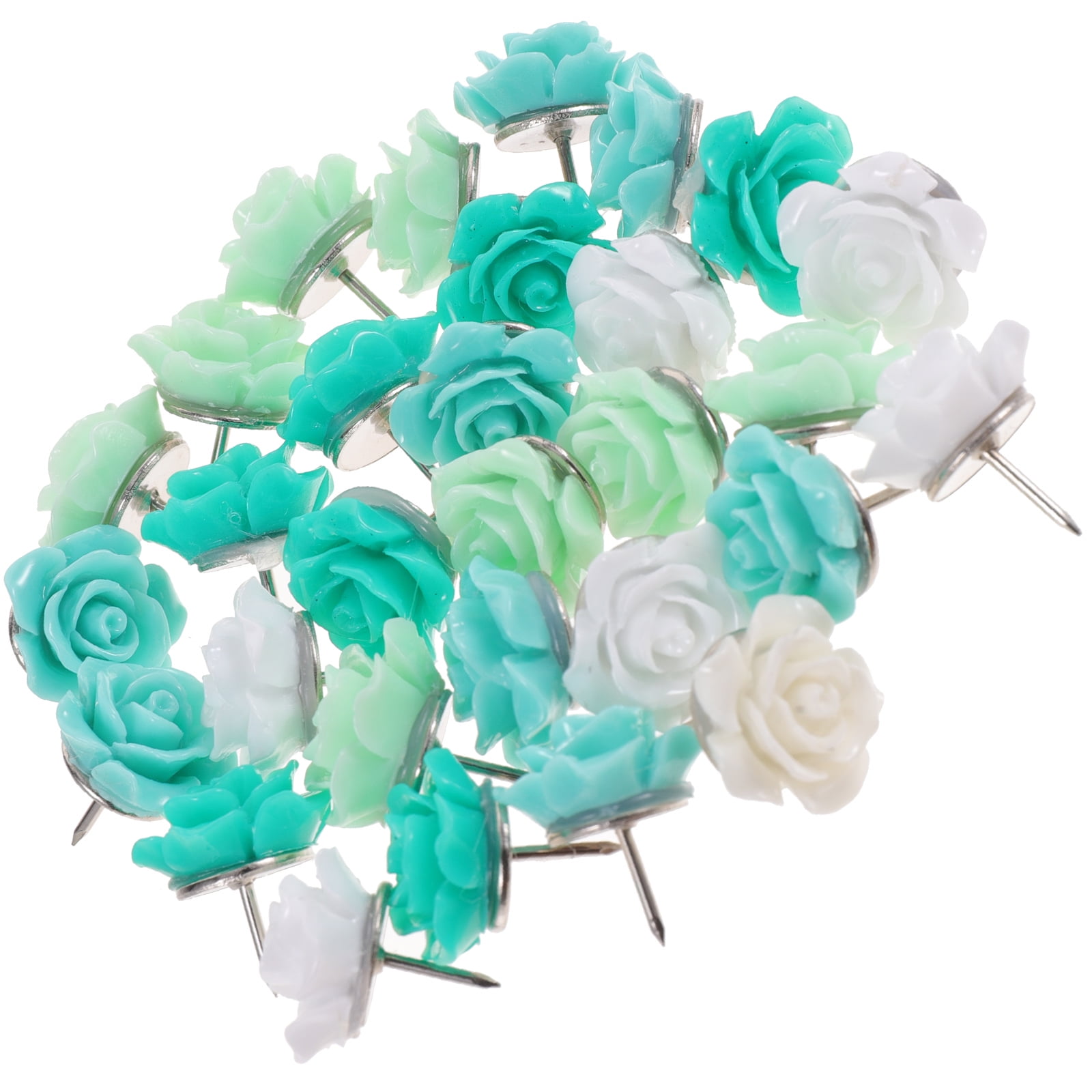 120 pcs Creative Push Pin Replaceable Pushpins Delicate Thumbtacks Home ...