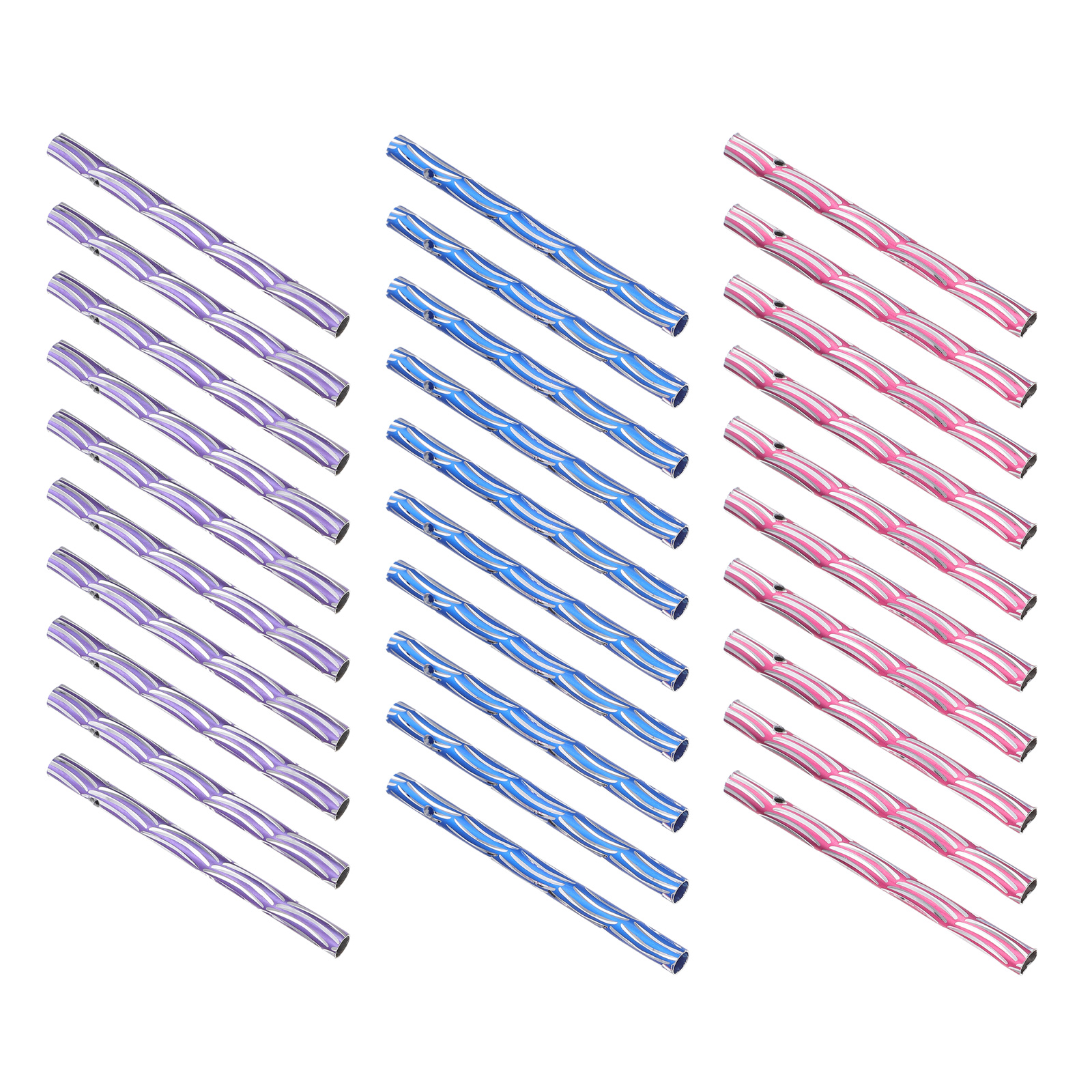 120 pcs DIY Wind Chime Making Tubes Iron Wind Chime Windbell ...