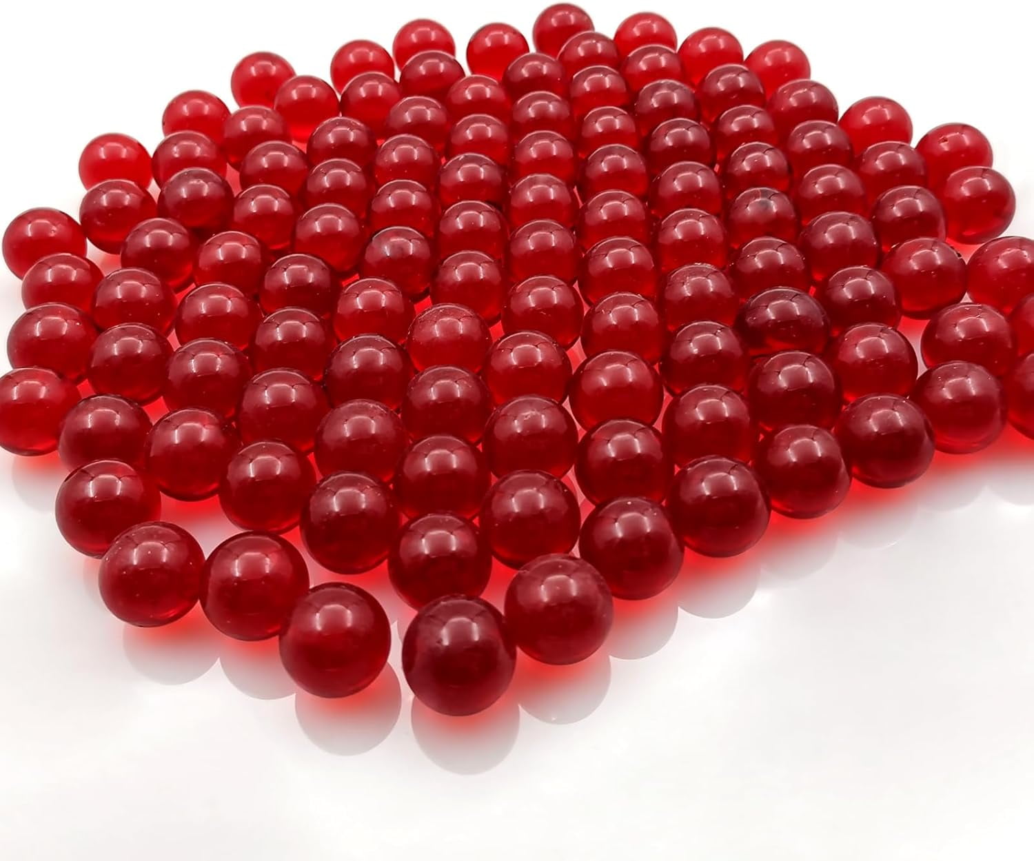 120 pcs Green Round Glass Marble, 1.4 Pound Glass Marbles for vases ...