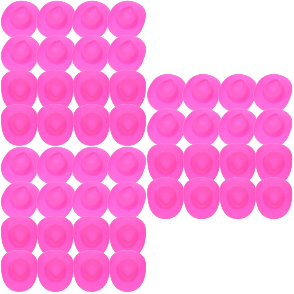 120 pcs Mini Hats Miniature Western Hats Pretend Play Doll Party ...