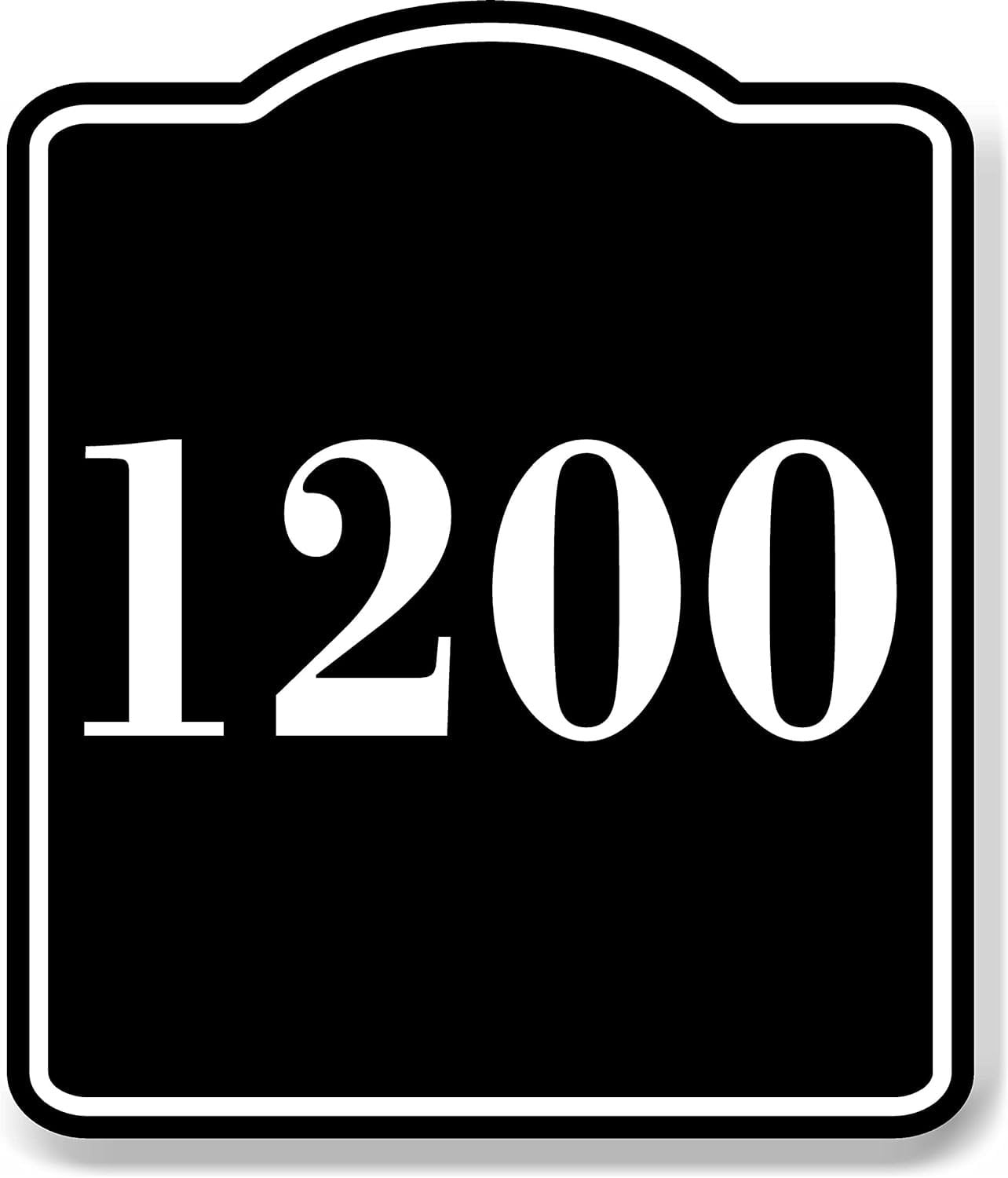 1200 Bay Garage Door Plate Field Lane Gate BLACK Aluminum Composite ...