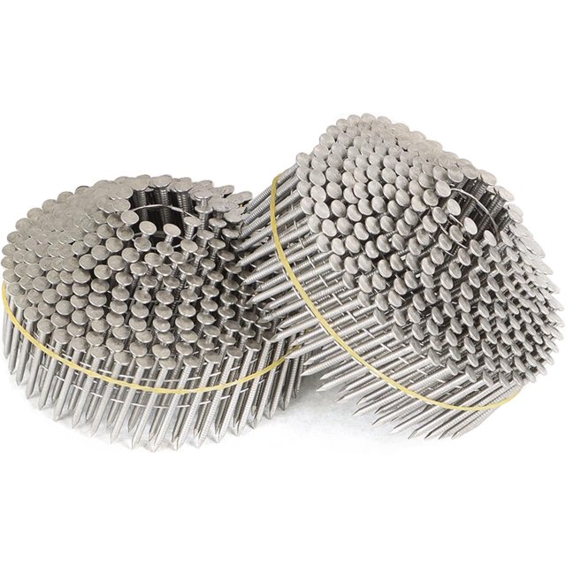 1200 Count 1-1/2-Inch X .090-Inch 15-Degree Ring Shank Stainless Steel ...