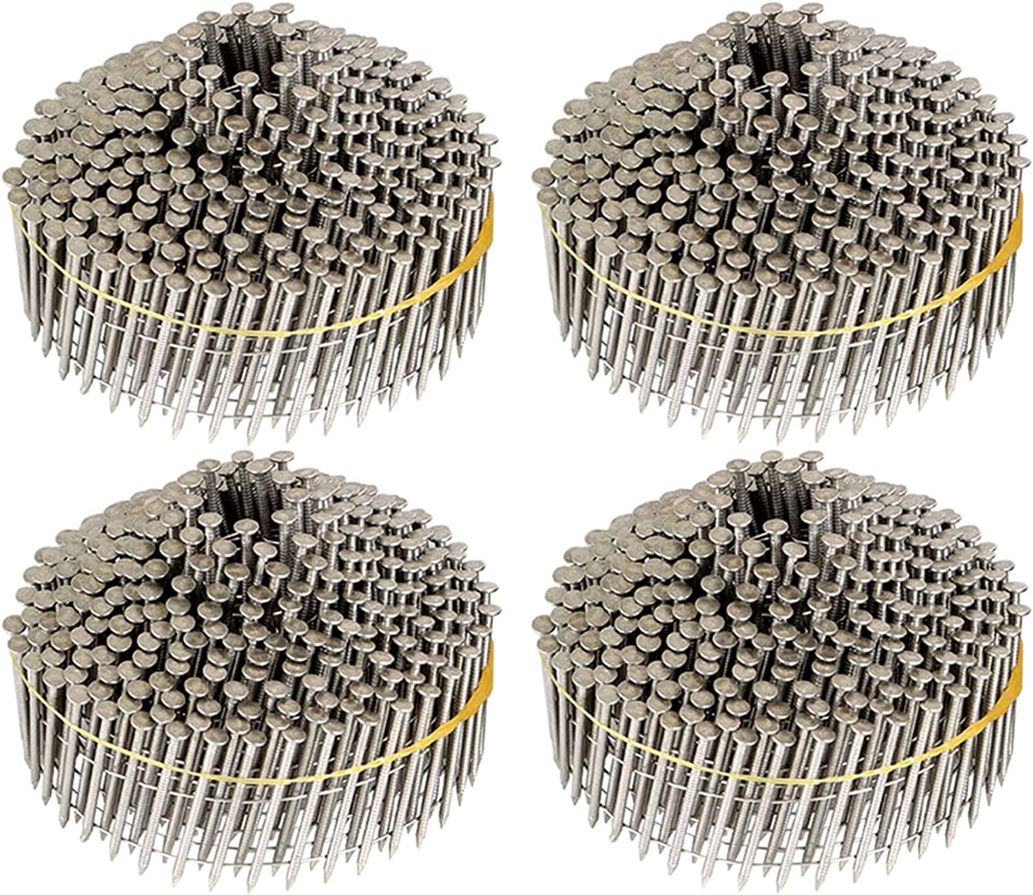 1200 Count 1-3/4-Inch x .090-Inch Ring Shank Stainless Steel Siding ...