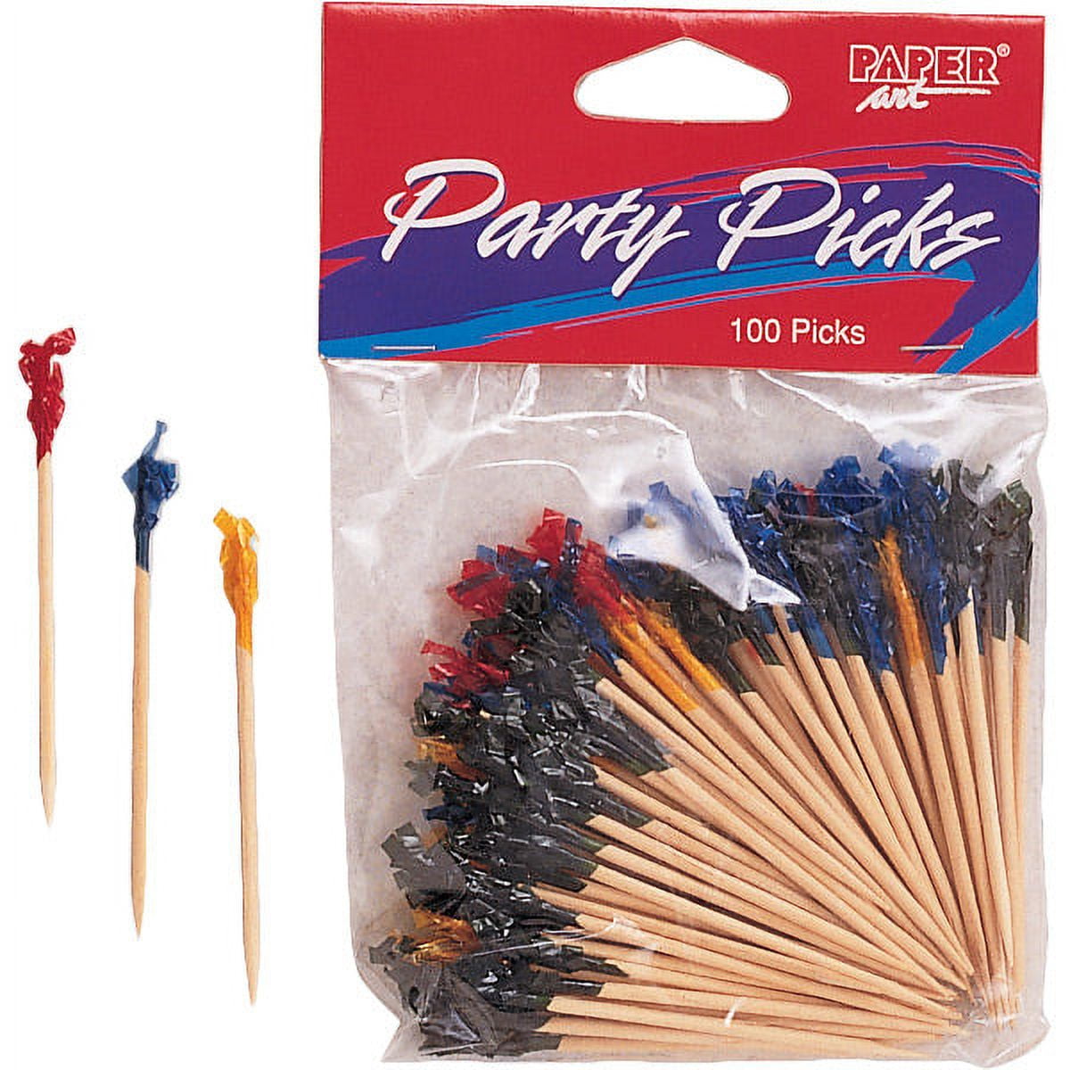 1200 Count Bulk Pack Frilled Sandwich Picks - Walmart Business Supplies