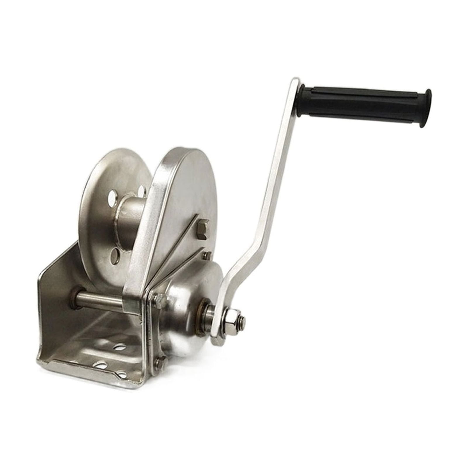 1200 Lbs/1800 Lbs/2600lbs Hand Crank Car Winch Automobile Towing Tools ...