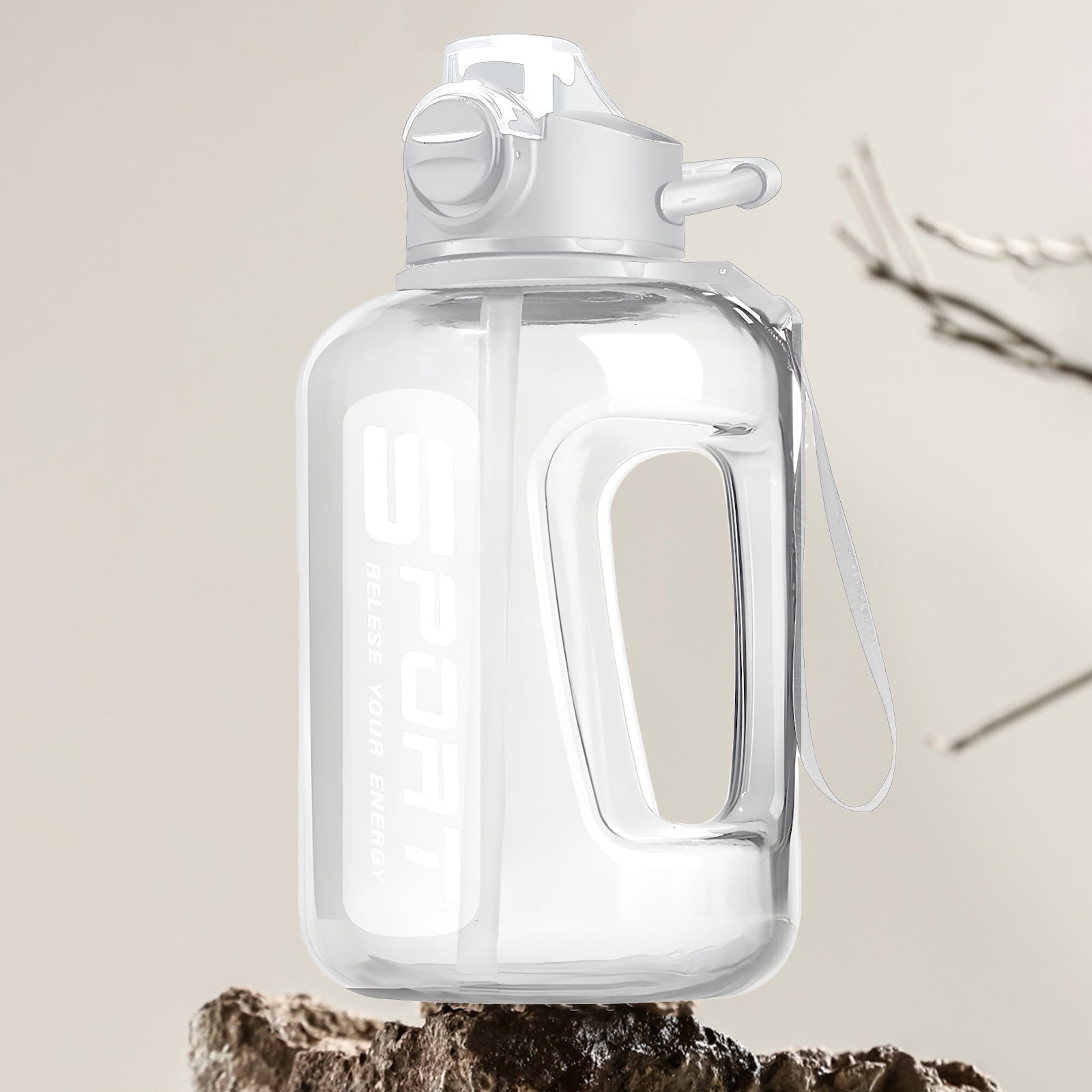 Clearance 1200 ML Big Capacity Water Bottle with Marking,Large Leak ...