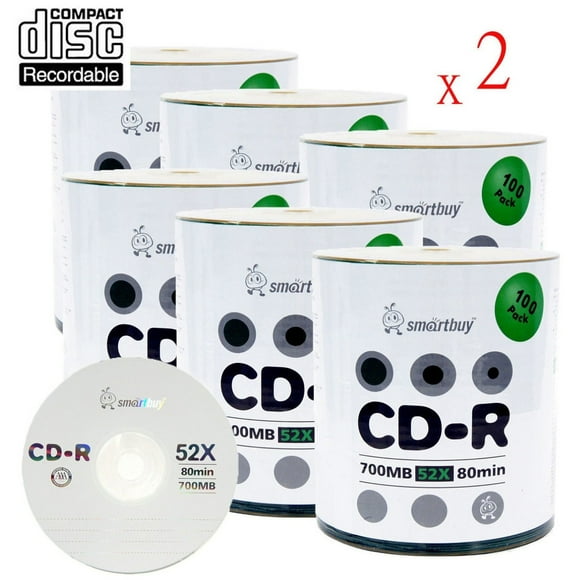 Blank CD-R Discs in Blank Media - Walmart.com