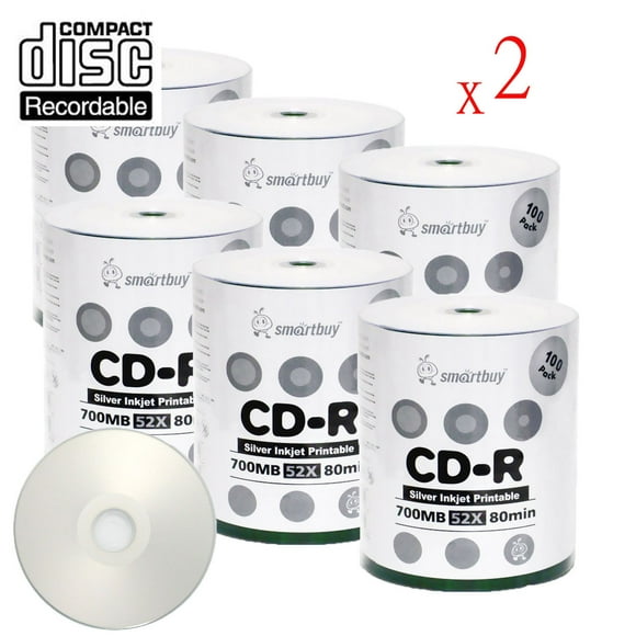 Blank CD-R Discs in Blank Media - Walmart.com