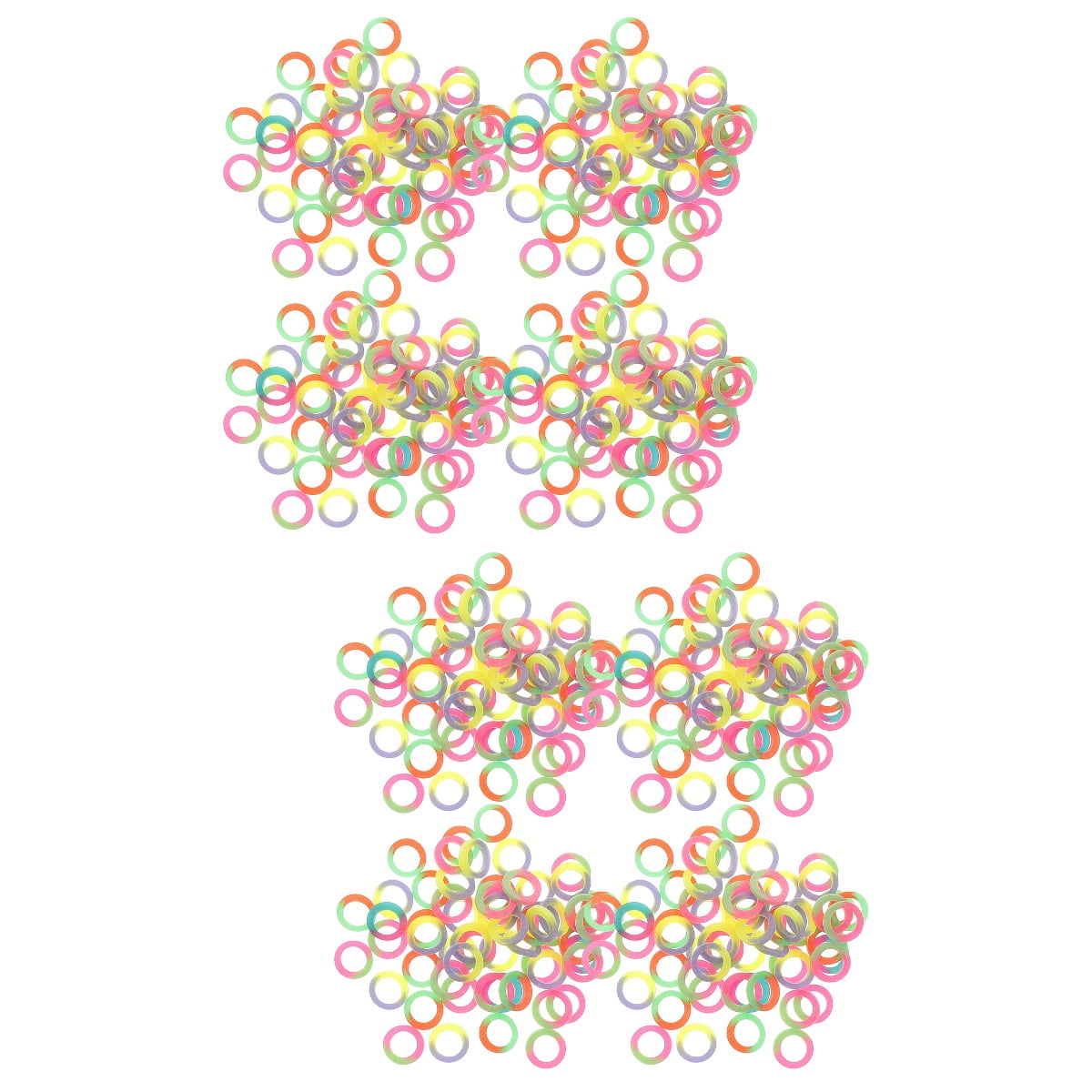 1200 Pcs Colored Teeth Bands Dental Orthodontic Bands Tooth Rubber ...