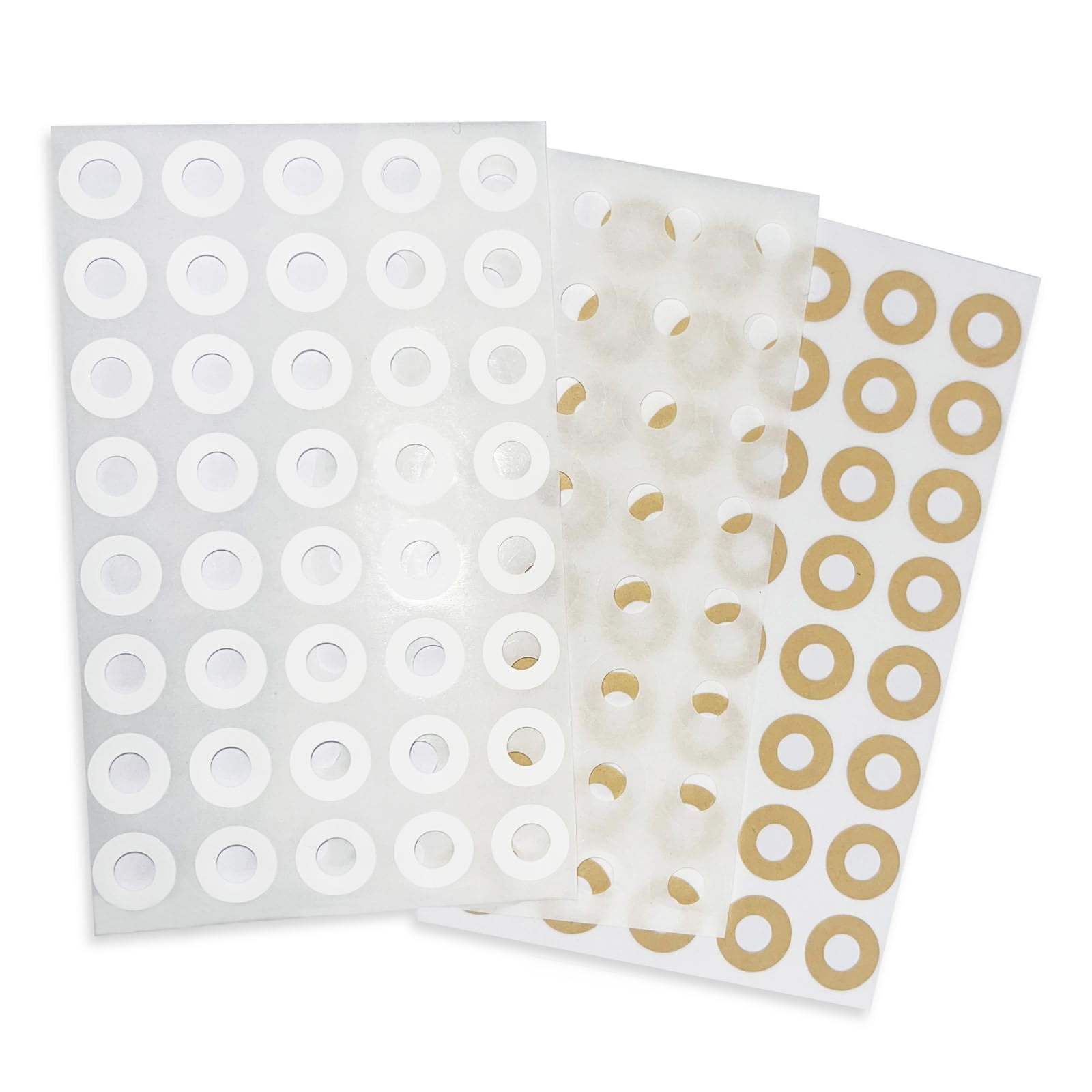 1200 Pcs Paper Hole Reinforcement Stickers, Self-Adhesive Hole Punch ...