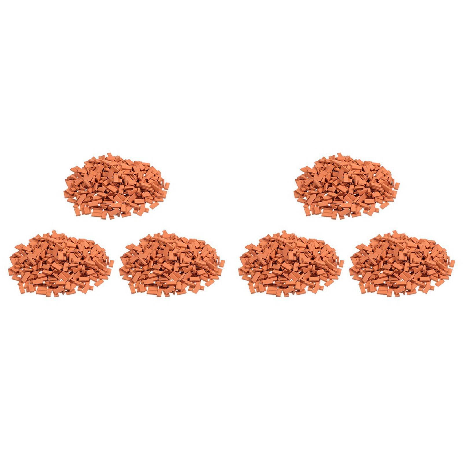 1200 Pieces Mini Bricks for Landscaping Miniature Bricks Brick Wall ...