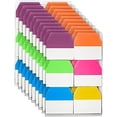 1200 Pieces Sticky Index Tabs 1 Inch File Tabs Page Markers Flags ...