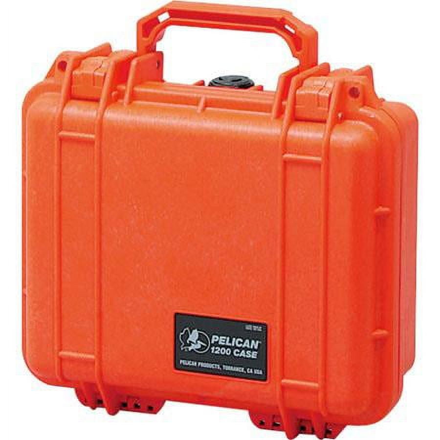 1200 Watertight Mini-S Hard Case With Foam Insert - Orange - Walmart ...