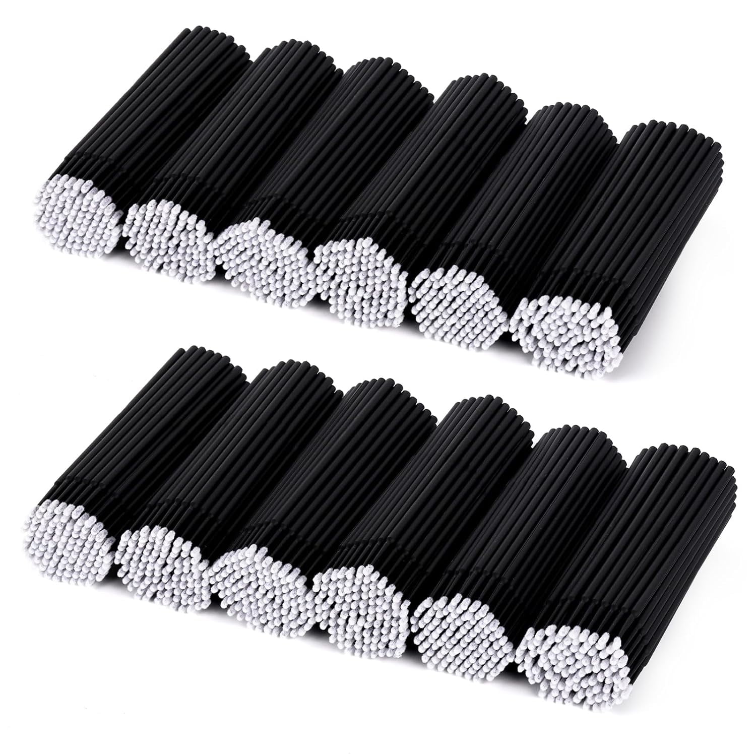 1200 micro-application brushes, micro cotton swabs, disposable mascara ...