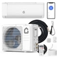 12000 BTU Mini Split Air Conditioner& Heater, 21 SEER2, Cools 750 Sq.Ft ...