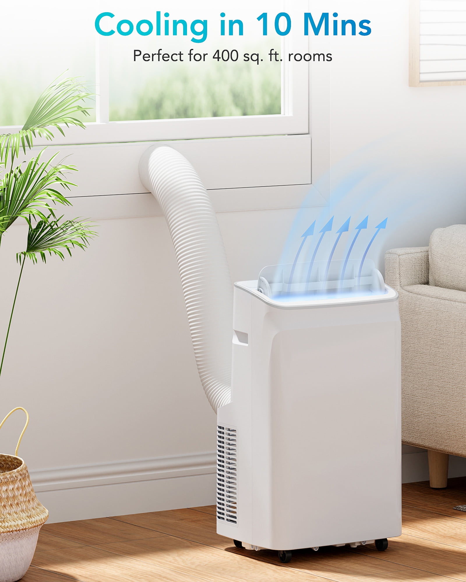 12000 BTU Portable AC Air Conditioner Unit, Air Conditioner with Remote ...