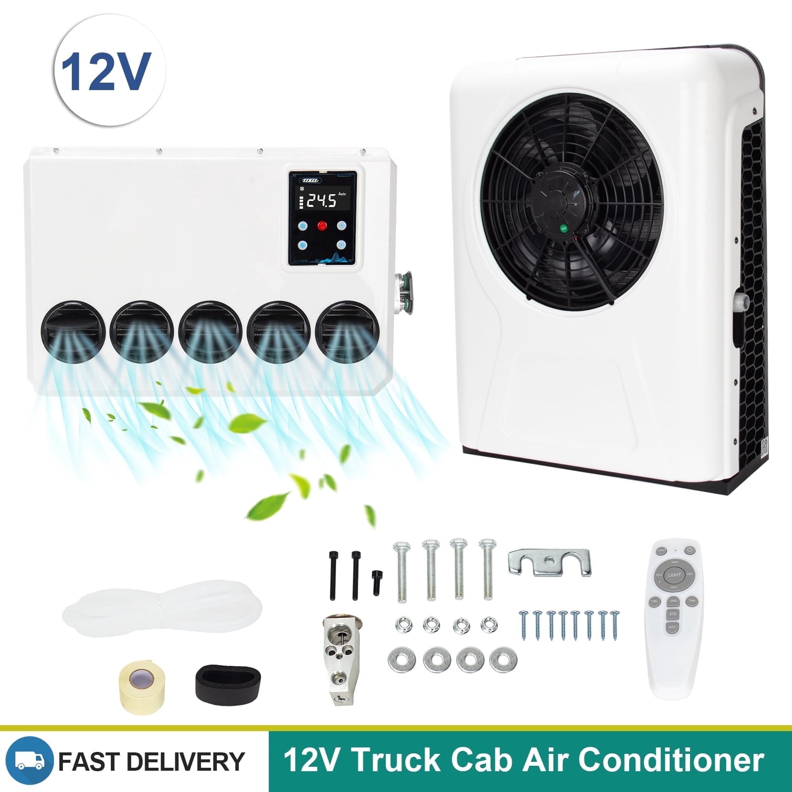 12000 BTU Truck Split Air Conditioner 12V Air Conditioner for Buses and ...