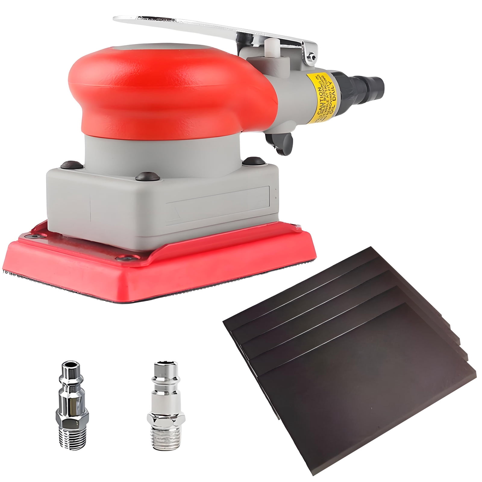 12000RPM Rectangular Air Sander Pneumatic Random Orbital Sander For Car ...