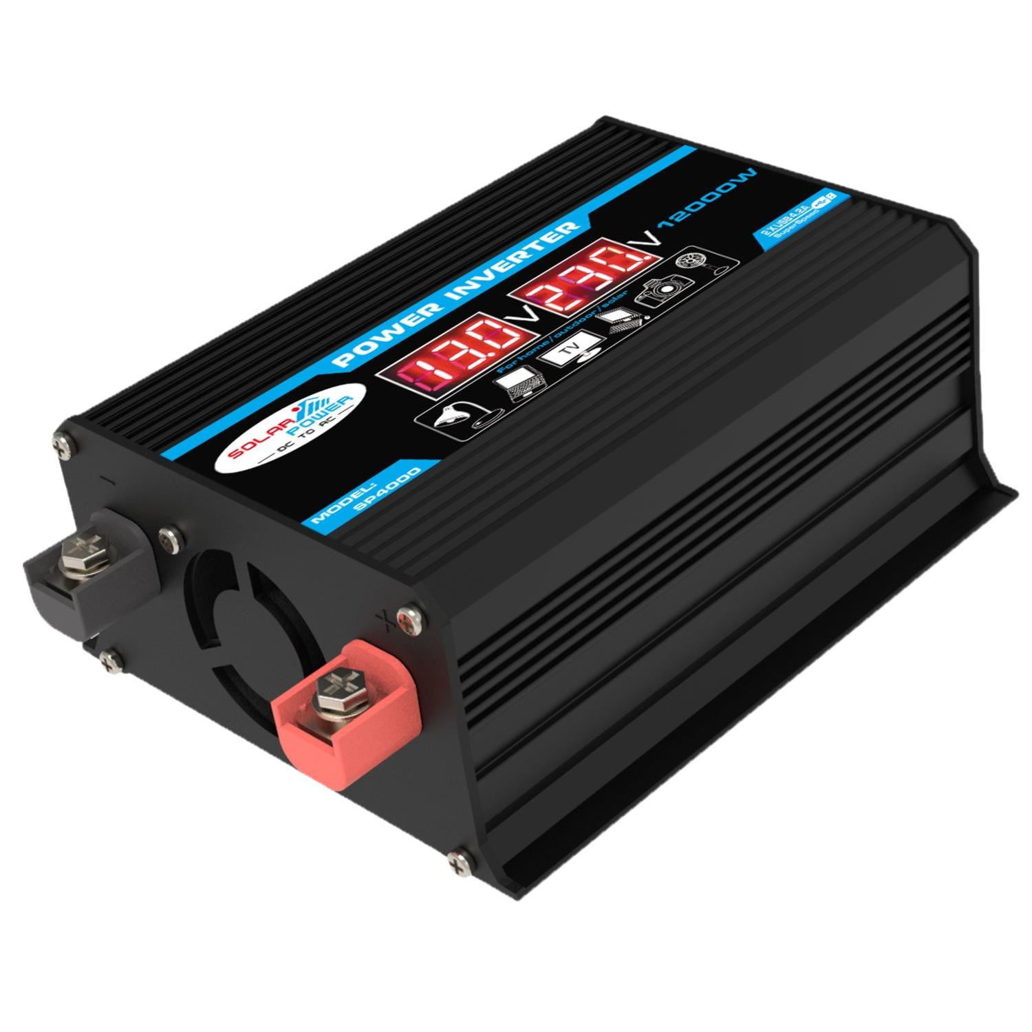 12000W Portable Car Inverter: DC12V to AC220V Power Transformer with ...