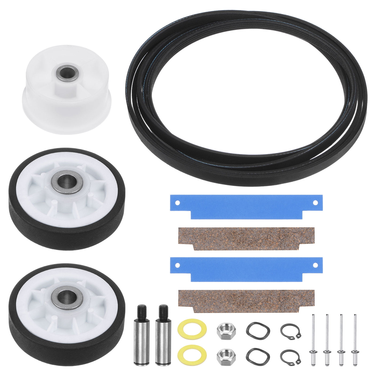 12001541 303373K Dryer Drum Roller Kit, 306508 Drum Bearing Kit ...
