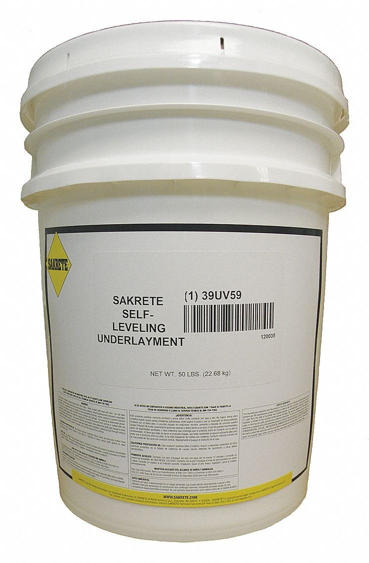 120035 Sakrete Self-Leveling Underlayment, Pail, 50 lb. - Walmart.com