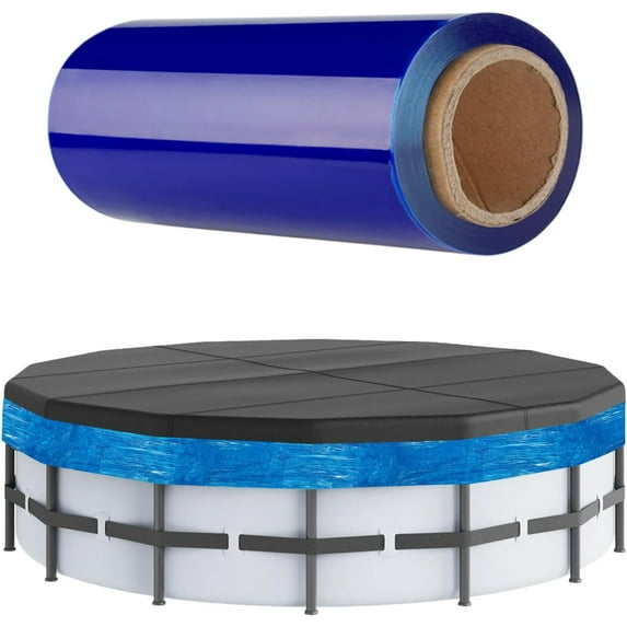 1200FT Winter Pool Cover Seal for Above Ground Pools, Stretchable Pool ...
