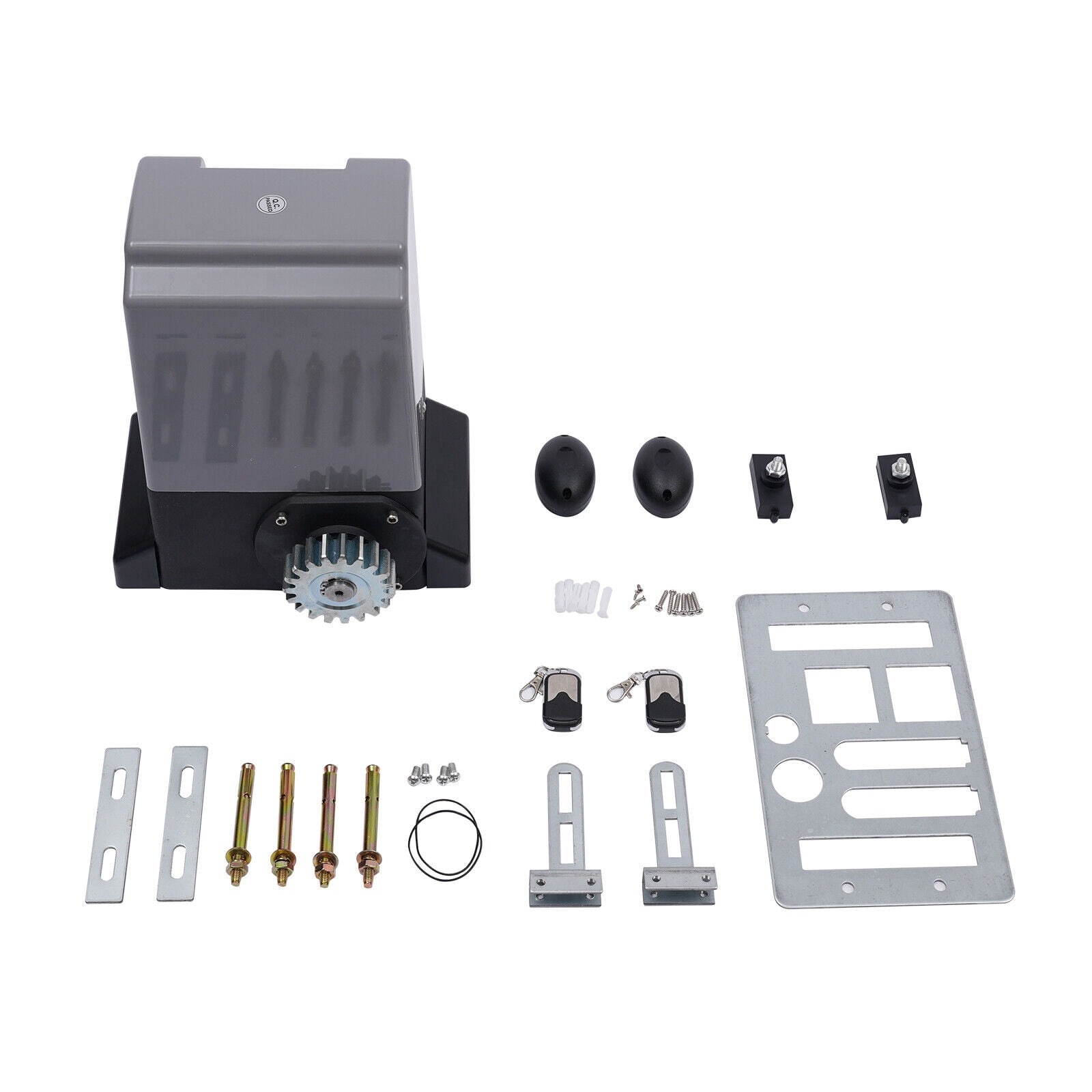 1200KG Sliding Gate Opener Electric Fence AC Automatic Motor Remote ...