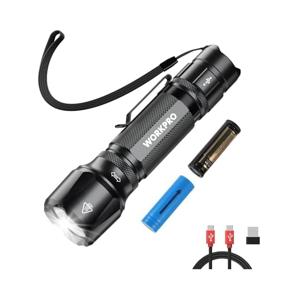 1200lm Rechargeable Tactical Flashlight Edc Mini Flashlight Pocket Flashlight With Clip