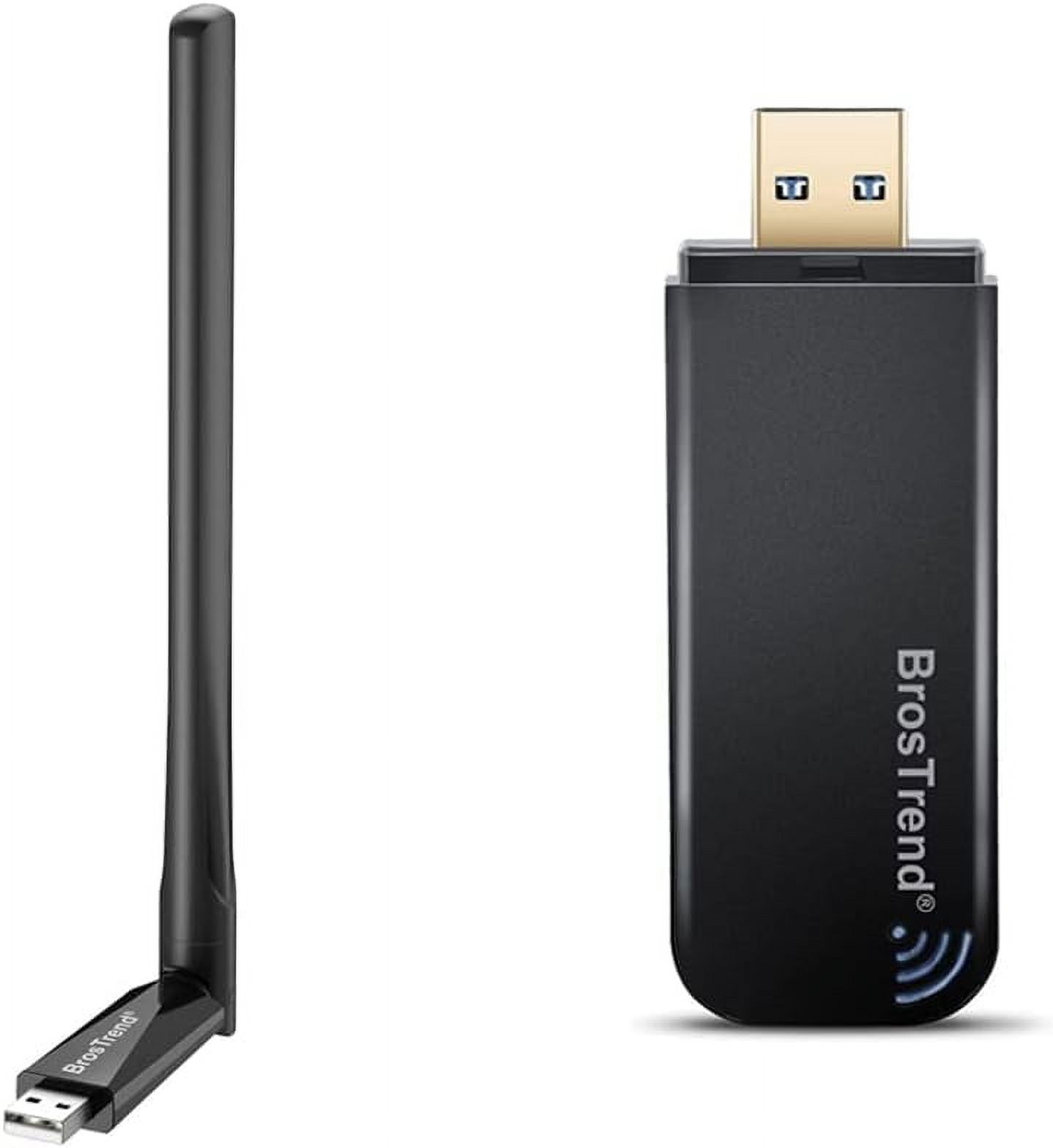 1200Mbps USB Network Adapter for Laptop and 650Mbps Linux Adapter for ...