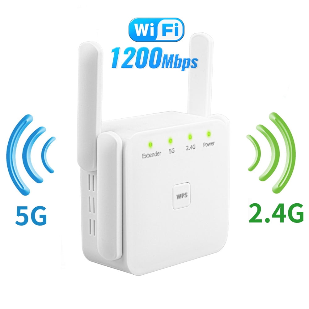 1200Mbps Wifi Amplifier 5G Wireless WiFi Repeater Signal Wifi Extender ...