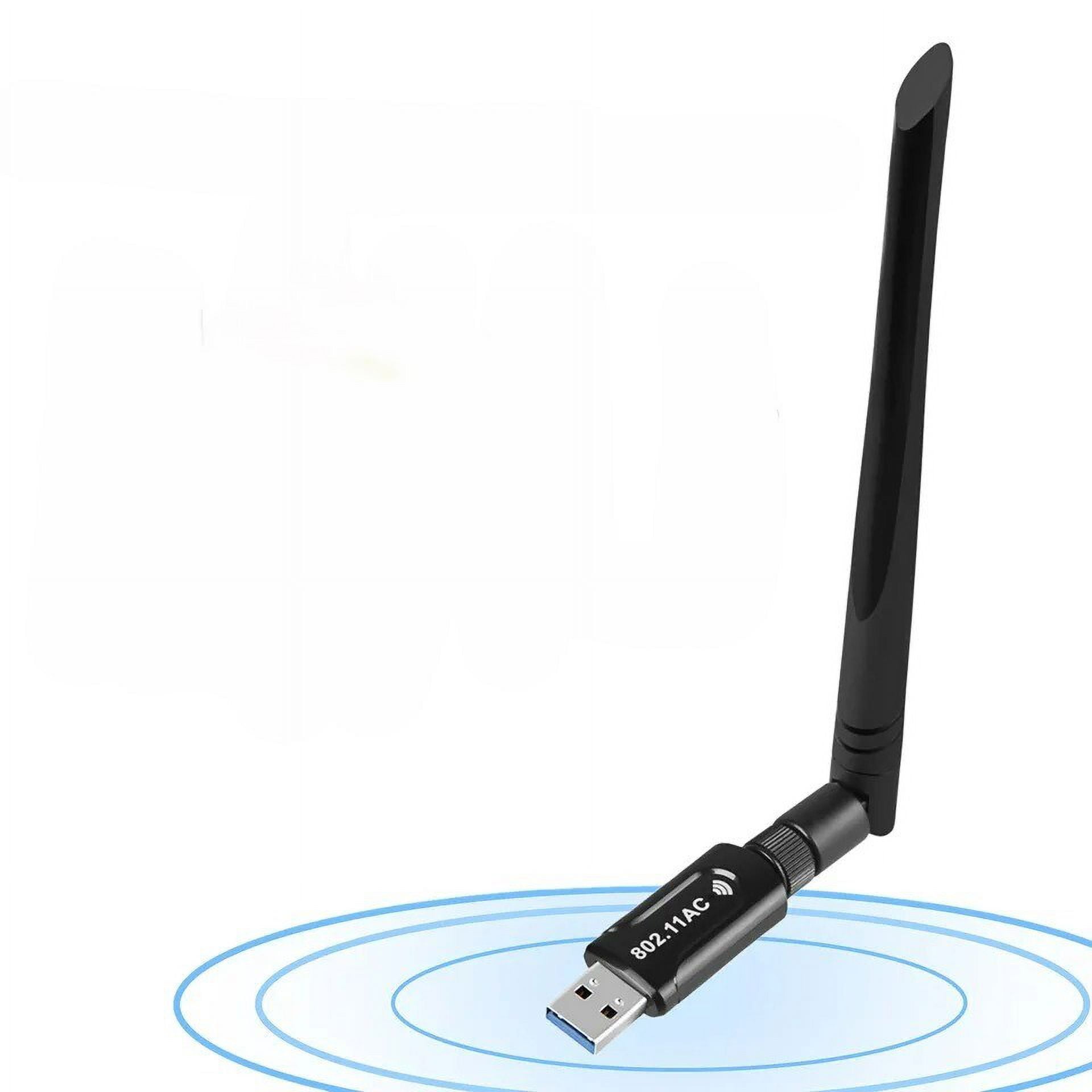1200Mbps Wireless USB Wifi Adapter Dongle Dual Band 2.4G/5GHz W/Antenna 802.11AC - Walmart.com