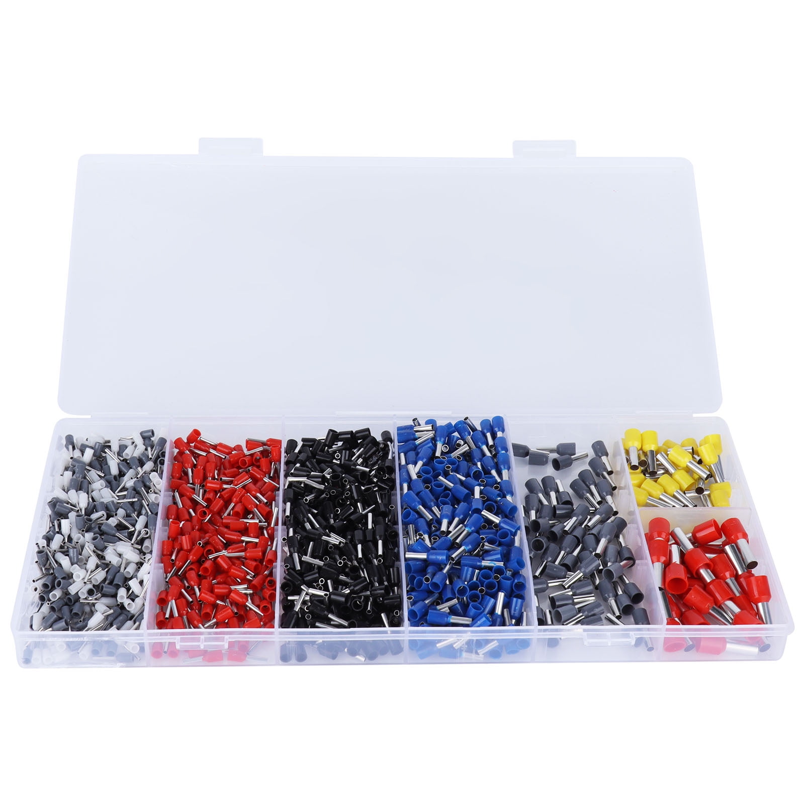 1200Pcs Electrical Wire Connectors Assortment Kit Insulated Wire ...