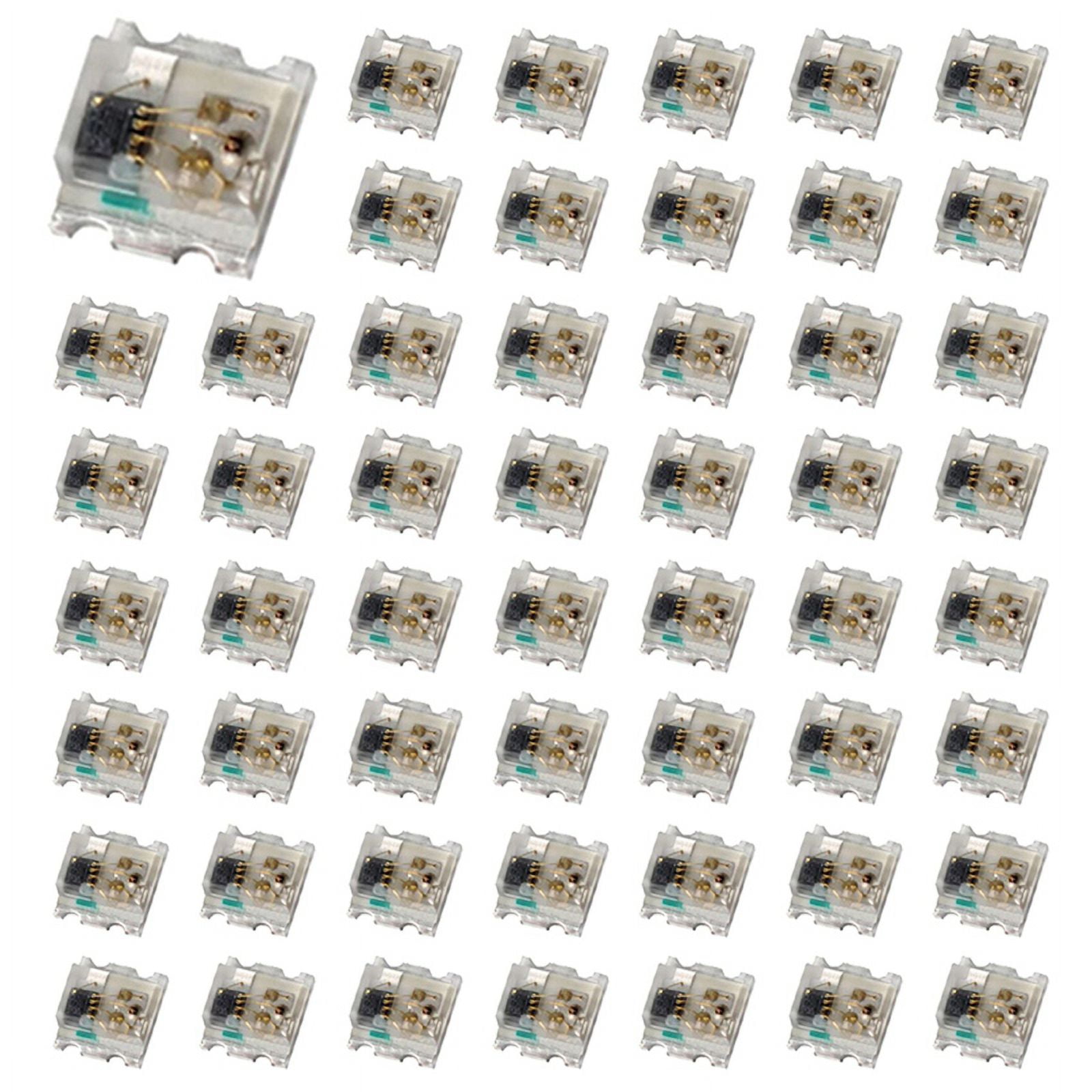 1200Pcs WS2812 2020 LED Chip 4Pins Mini White PCB Addressable Digital ...